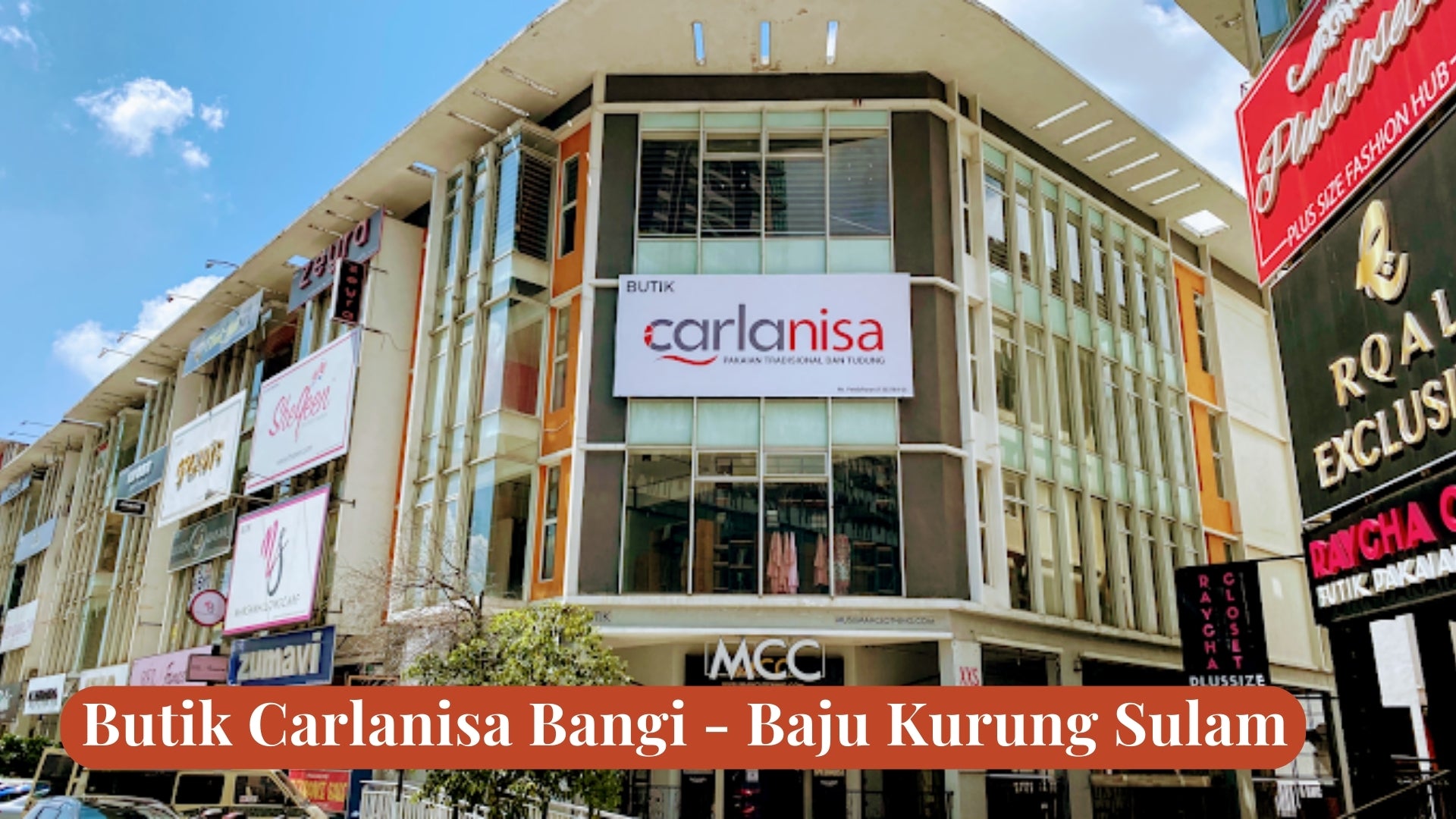 Butik Carlanisa Bangi - Baju Kurung Sulam