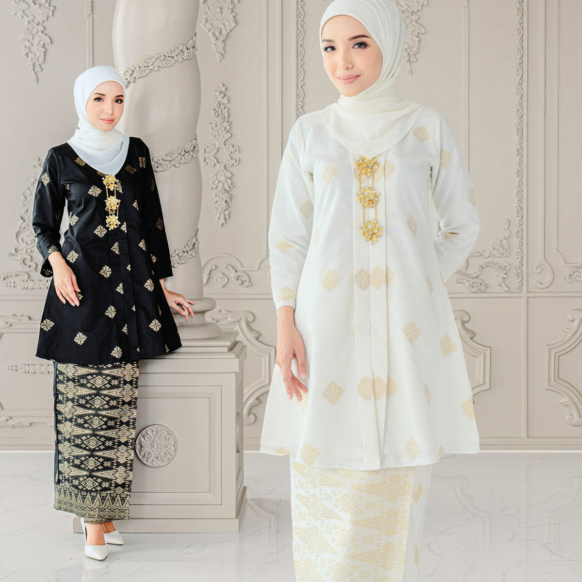 Kebaya Riau Pahang – Elegant Traditional Wear by Carlanisa – CARLANISA