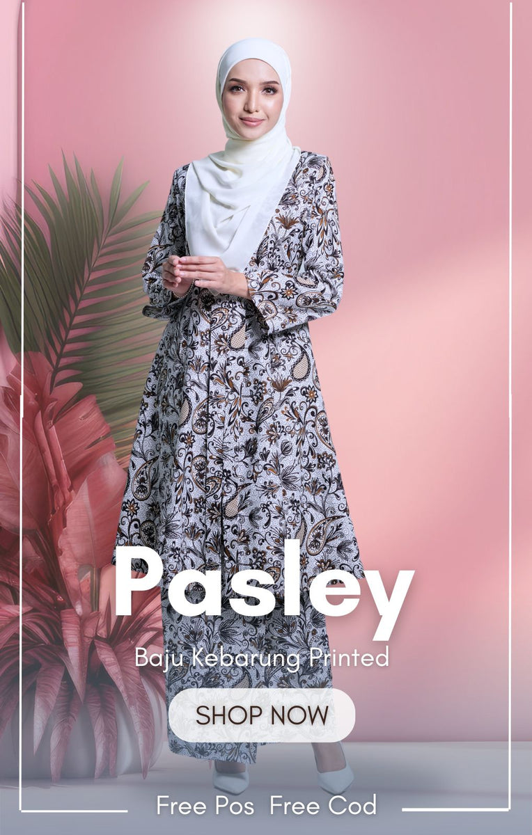 Pasley Kebarung Klasik Cotton Printed | Premium Modest Wear – Carlanisa ...