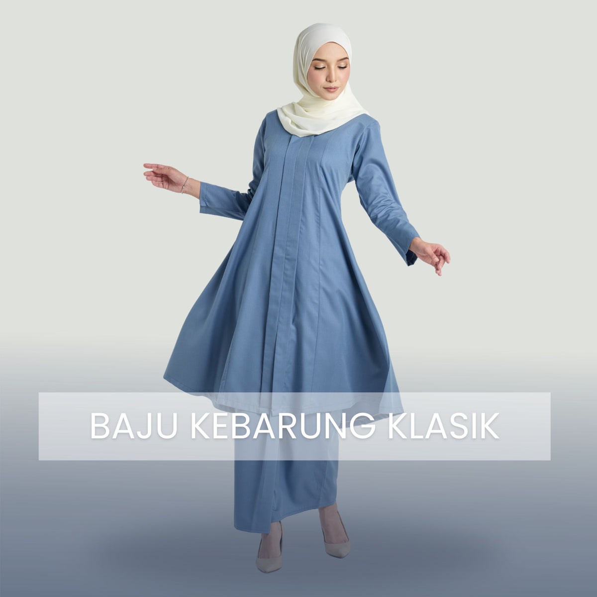 Kebarung Klasik Plain – Timeless Elegance by Carlanisa – CARLANISA