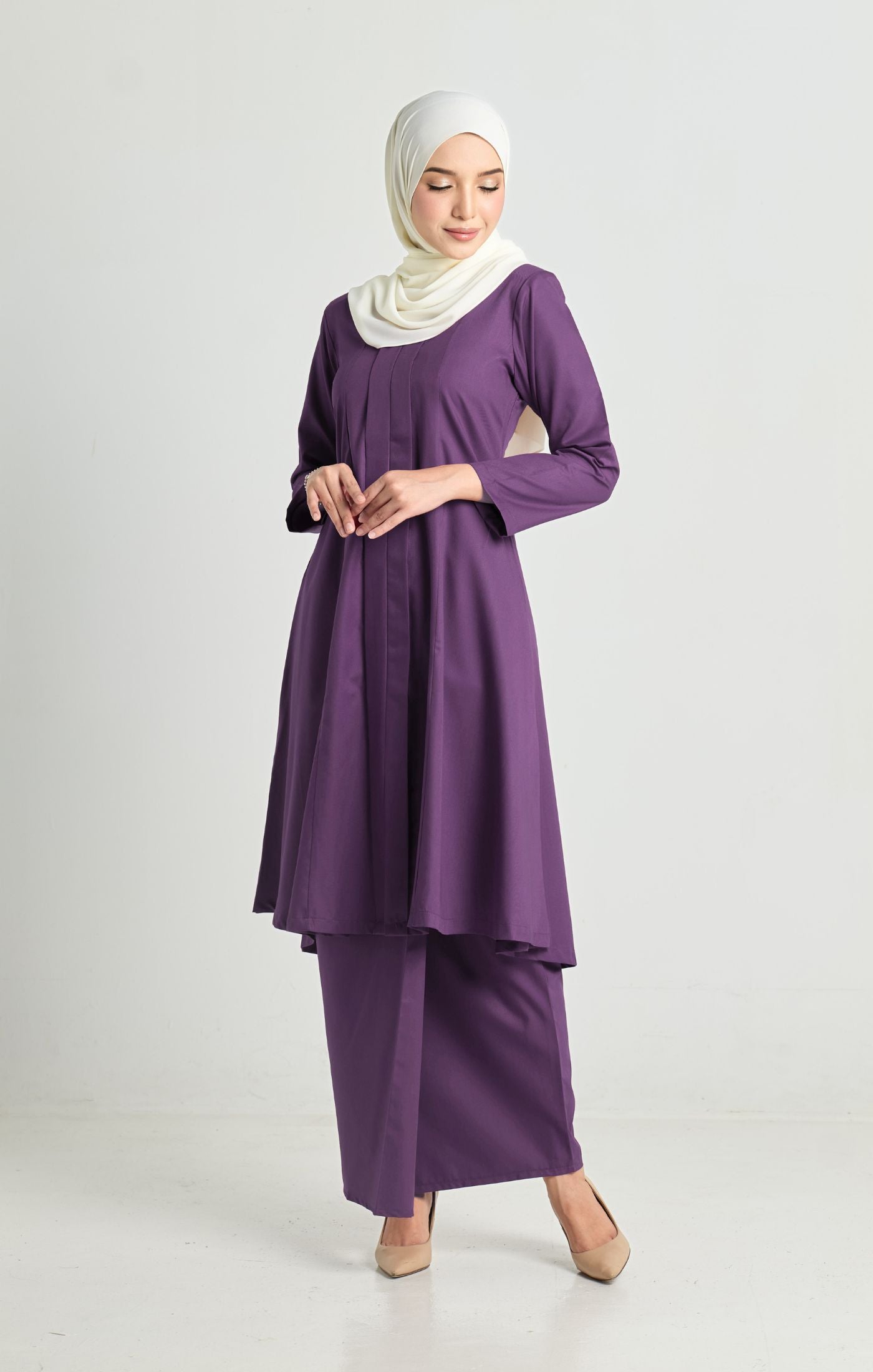 Kebarung Klasik Cotton Plain Exclusive