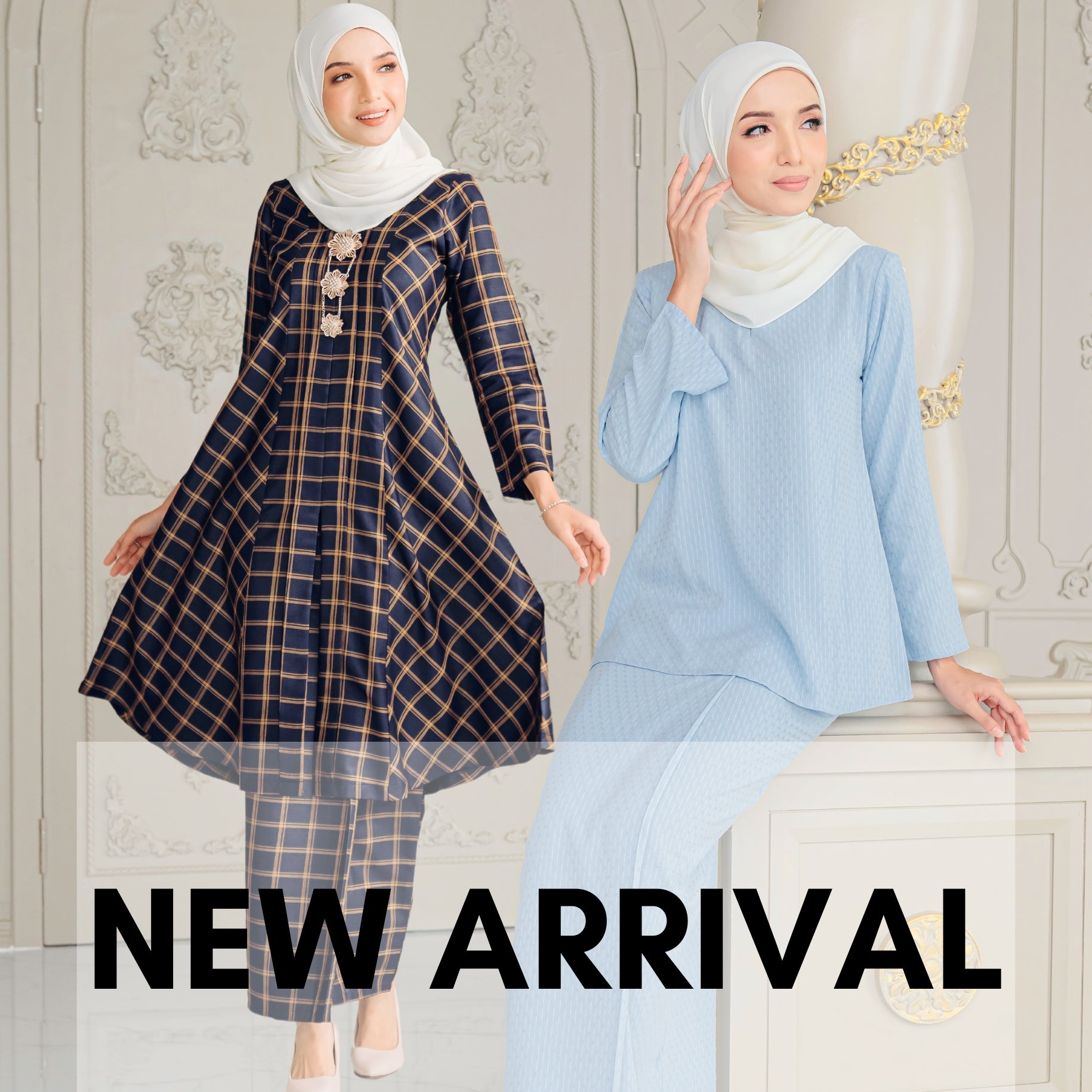 Kebarung Klasik Cotton Plain Exclusive